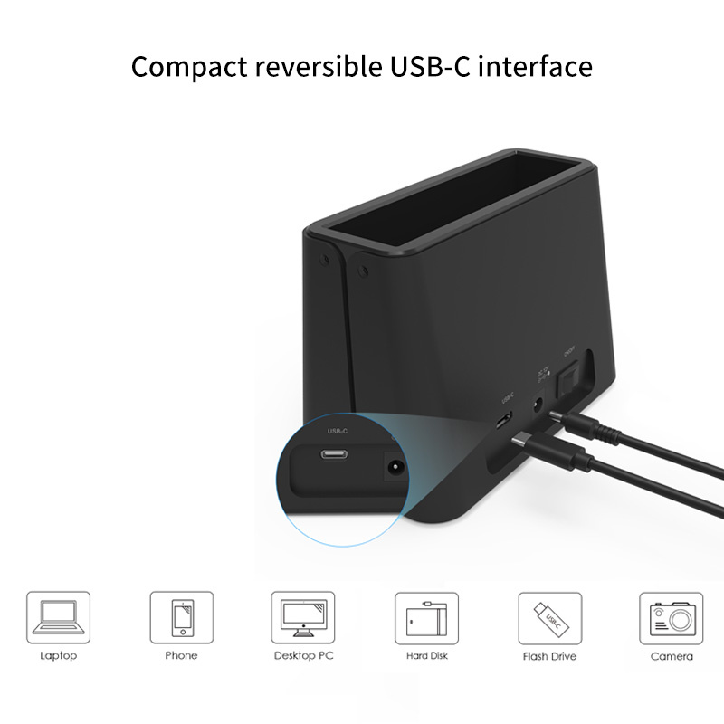 Wavlink ST333UC USB C to SATA Single Bay External Hard Drive Docking ...