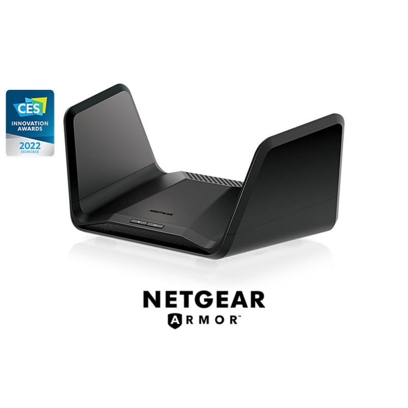 NETGEAR Nighthawk RAXE300 中階三頻 WiFi 6E 路由器 (AXE7800) - D corner