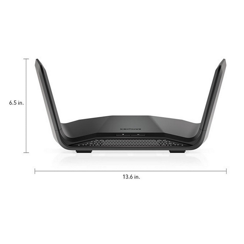 NETGEAR Nighthawk RAXE300 中階三頻 WiFi 6E 路由器 (AXE7800) - D corner
