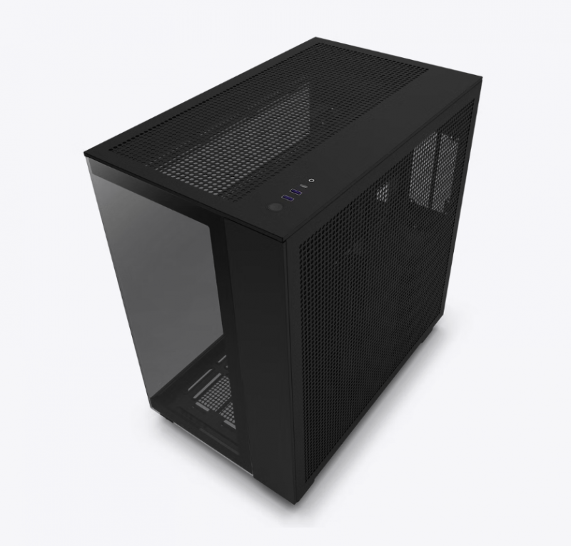 NZXT H9 Flow Dual-Chamber Mid-Tower Airflow Case - ( Black / White ...