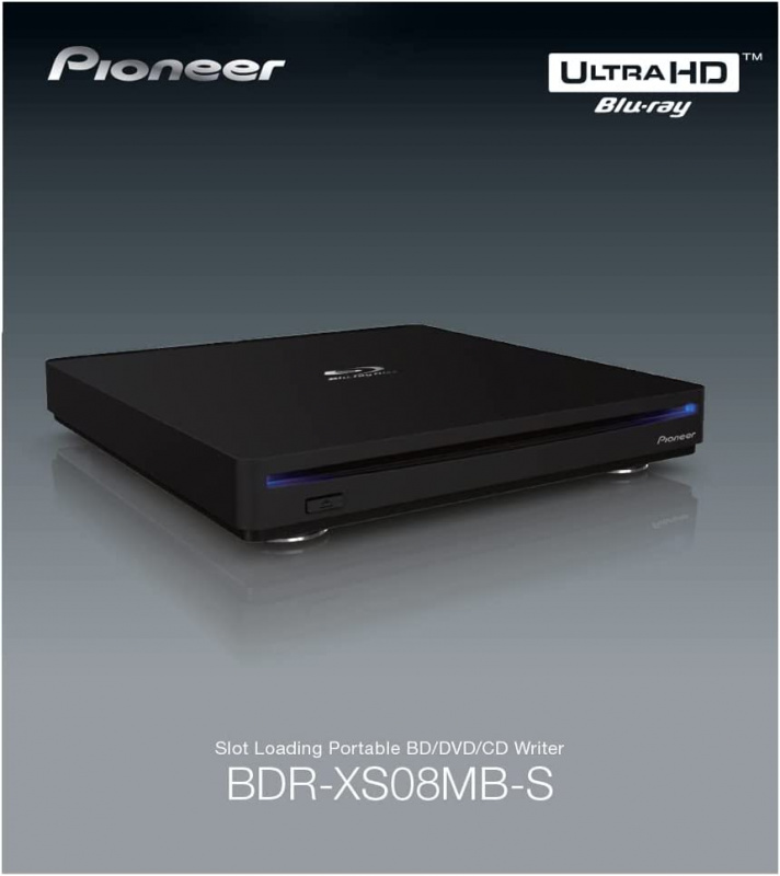 (免運費)Pioneer BDR-XS08MB-S UHD/BD播放 外接藍光驅動器黑色 (平行進口)(訂貨需時7-12天) - New ...
