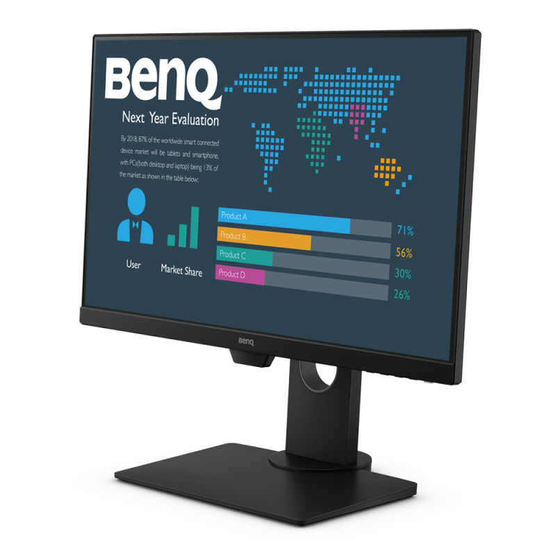 BenQ 最佳商用入門護眼螢幕23.8吋IPS LED｜BL2480T - 荃豐A3A