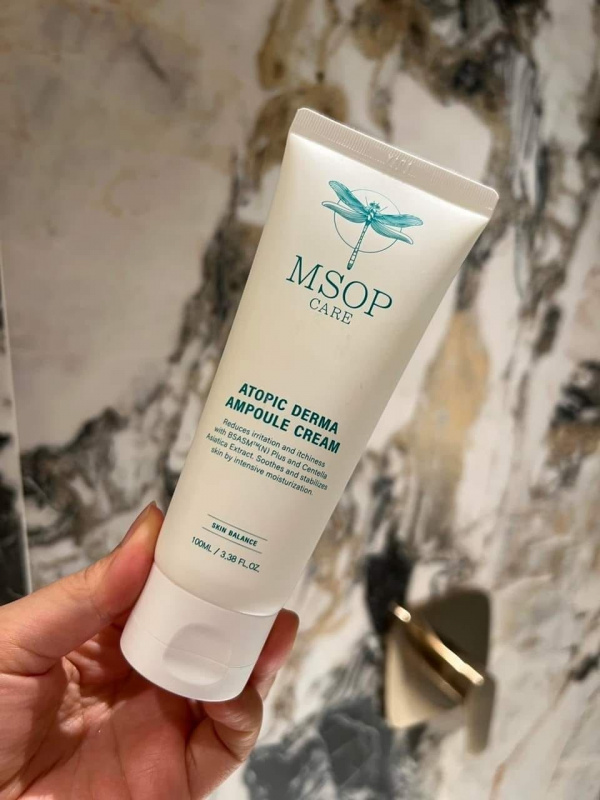 救命系列韓國製MSOP Care 濕疹皇 100ml ATOPIC DERMA AMPOULE CREAM - YELLOWHEBE SHOP