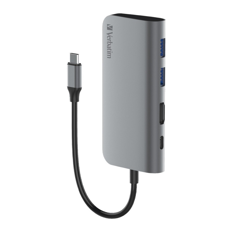 Verbatim 4-in-1 Type C Hub 連 120GB SSD (66446) - 日昇數碼用品公司