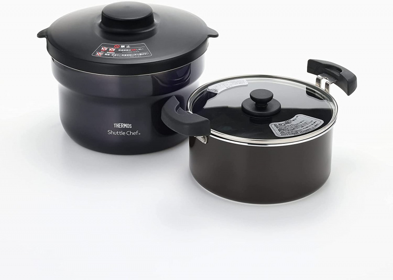 Price網購 - Thermos - Shuttle Chef 膳魔師 IH 2.8L (3-5人用) 真空燜燒鍋/真空煲｜日本版｜KBJ-3001 (紅色,冷灰色)