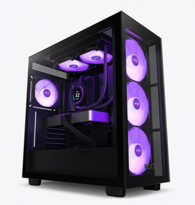 NZXT Kraken Elite 240 RGB 240mm AIO Liquid Cooler with LCD Display and ...