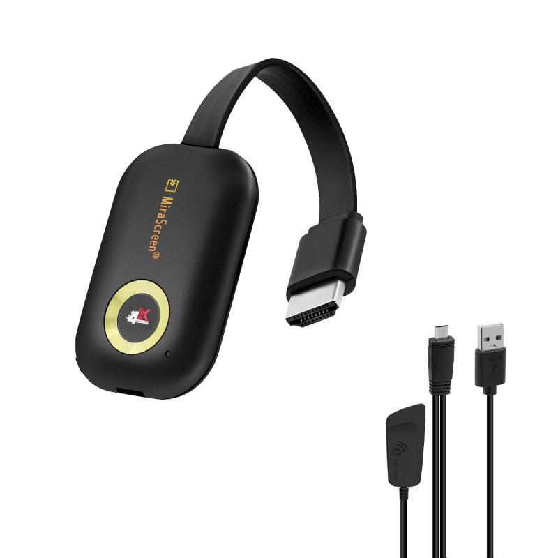 MiraScreen G9 Plus 5G+2.4G 4K無線 Dual Band 電視影音傳輸器 HDMI同屏器 手機平板投影 推送寶 ...