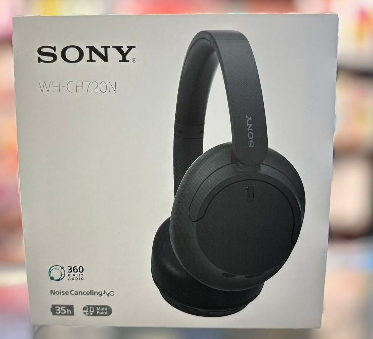 行貨 全港免運費 Sony WH-CH720 輕盈無線藍牙降噪耳機 - Central One Digital