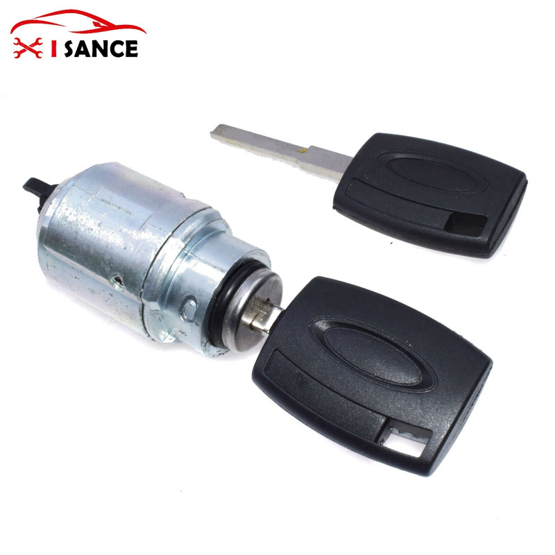 汽車發動機罩釋放鎖維修套件帶 2 個鑰匙適用於福特福克斯 Mk2 Ii 2004-2012 C-max Kuga 1355231 ...