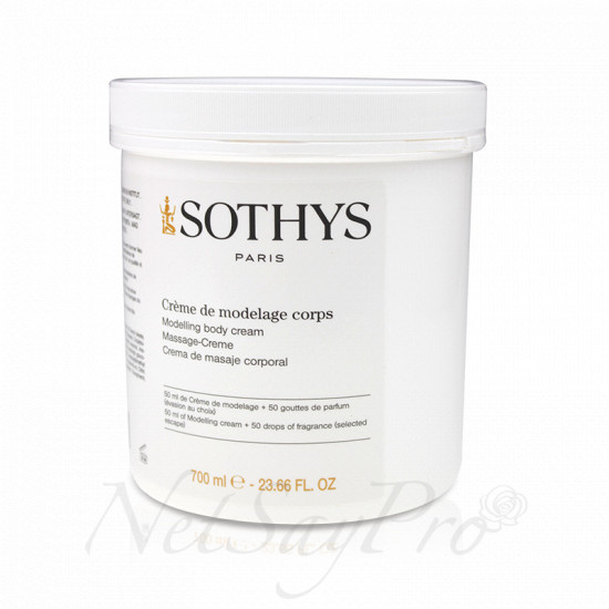Sothys - Modeling Cream 700ml 柔滑按摩膏 700ml - NetSayPro 大型醫學護膚品購物網