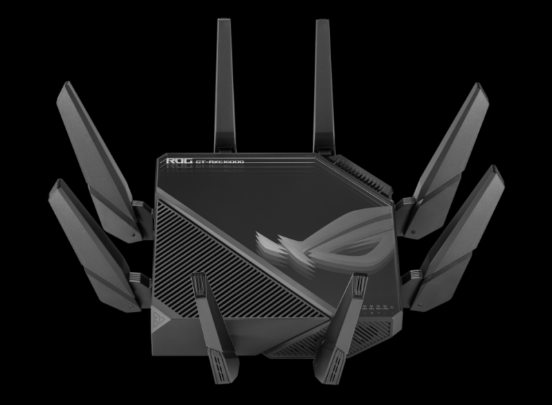 ASUS ROG Rapture GT-AXE16000 quad-band WiFi 6E (802.11ax) gaming router ...