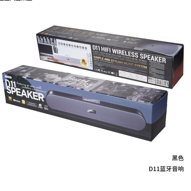 WK Design D11 Sound Bar 無線音箱 - Mpower2046