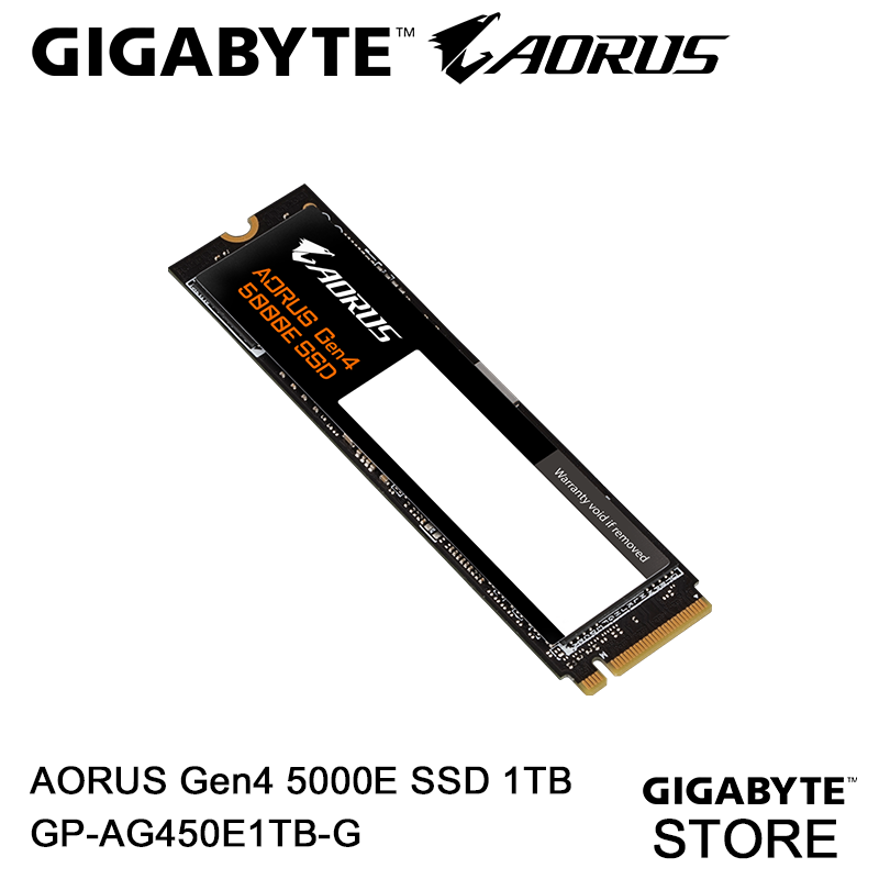 GIGABYTE AORUS Gen4 5000E SSD 1TB GIGABYTE 