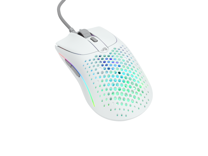 [New] Glorious Model O2 RGB Gaming Mouse (White) - CEC Shop