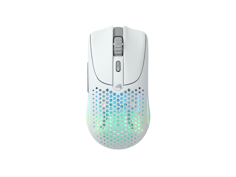 [New] Glorious Model O2 Wireless RGB Gaming Mouse (White) - CEC Shop