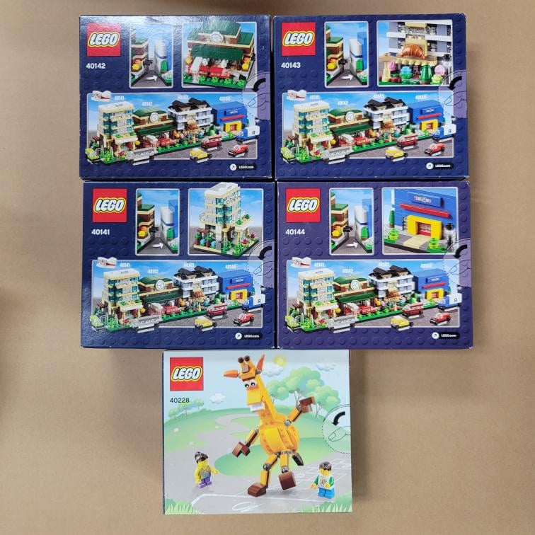 LEGO TOYRUS SET 40288 + 40141 + 40142 + 40143 + 40141 - SweetyMagic