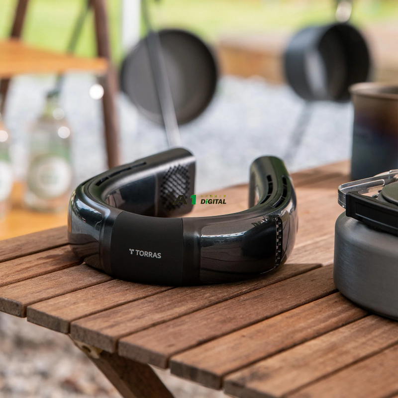 TORRAS COOLIFY 2S 頸部空調 黑色 - A1DIGITAL