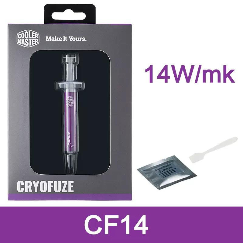 Cooler Master CF14 CF12.6 14W mk Cryofuze 高性能導熱膏 英特爾處理器CPU GPU散熱風扇 - HAPPY521