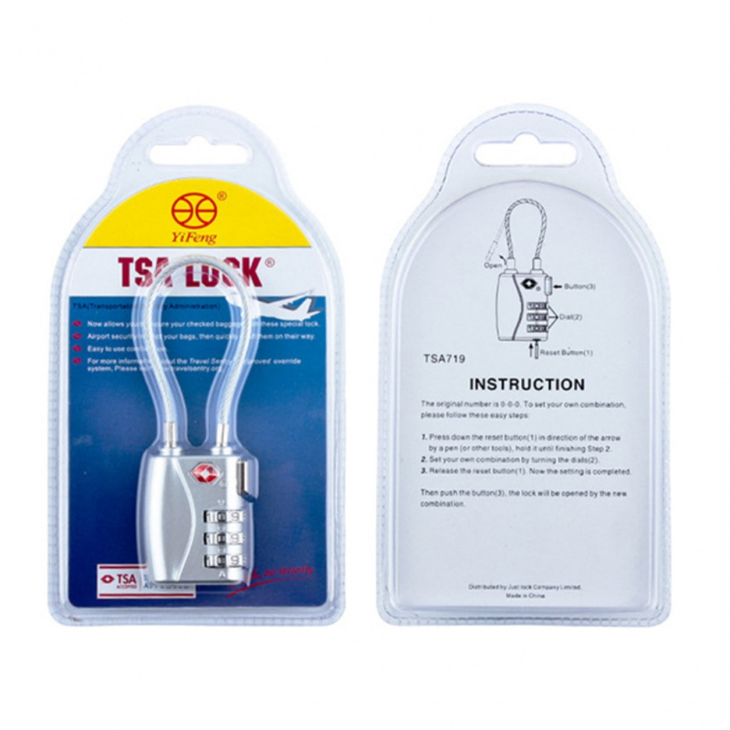 Lintolyard Travel Products Tsa719 Customs Lock Customs Password Lock ...