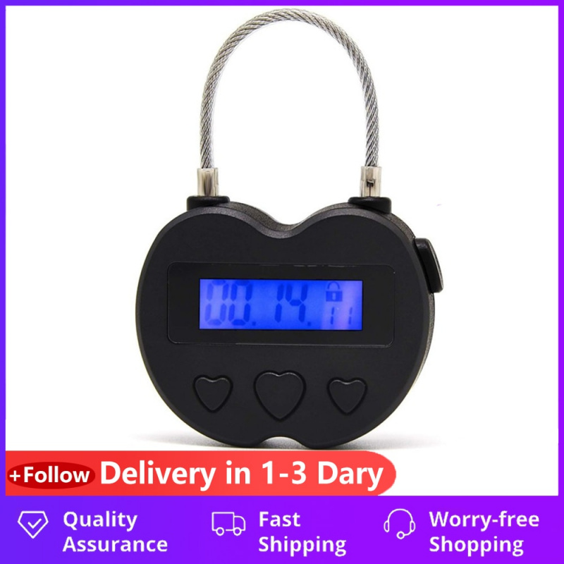 Smart Time Lock LCD Display Time Lock Multifunction Travel Electronic ...