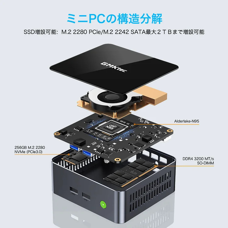 Price網購 - GMK Nucbox G1 Mini-PC [Intel® N95/8GB/512GB SSD/WIN11 PRO]