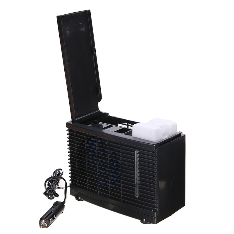 1 件 12V 30W 汽車空調冷卻器便攜式汽車安裝空調冷卻風扇車載水冷卻器 - HAPPY521