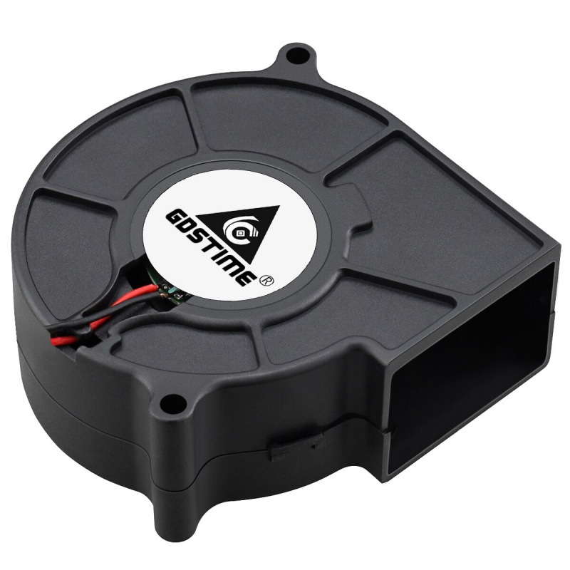 2 Pcs LOT DC 5V 12V 24V USB 2Pin 75mm 75x30mm 7530 Air Flow Cooling ...