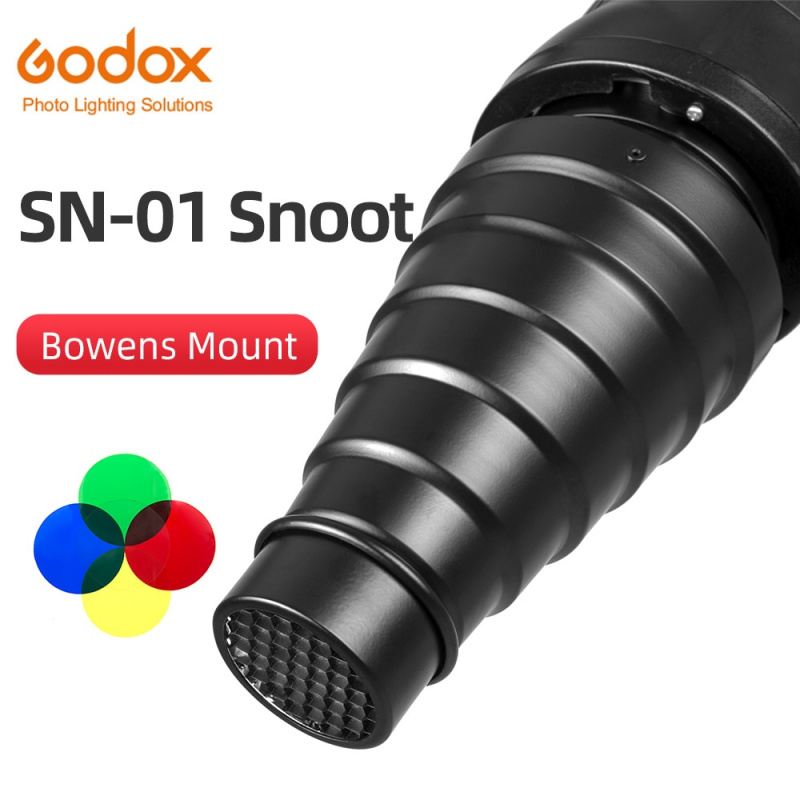GODOX SN-01 Bowens Mount large Snoot Professional Studio light Fittings ...