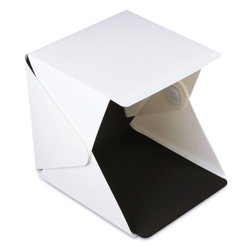 Photo Studio Light Box 40cm Portable Softbox Photo Lightbox Tent With 3 ...