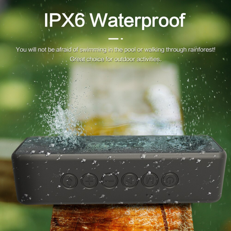 XDOBO X5 便攜式無線藍牙音箱低音立體聲音頻 IPX6 防水 30W 大功率低音炮內置 4000mAh 電池 - 日豐科技數碼