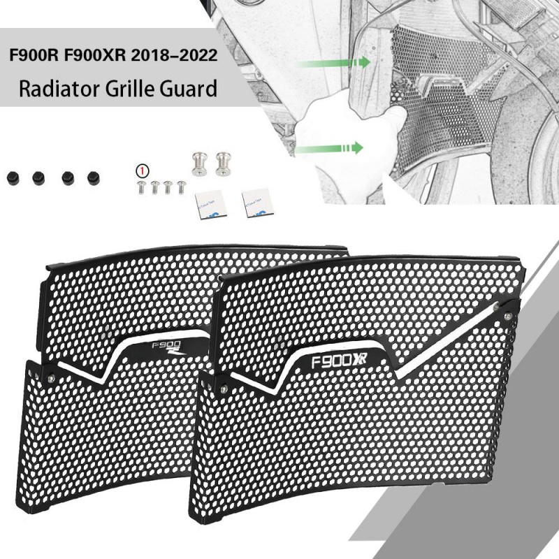 F900 Motorcycle Radiator Protection Grille Cover Water Oil Cooler Guard ...