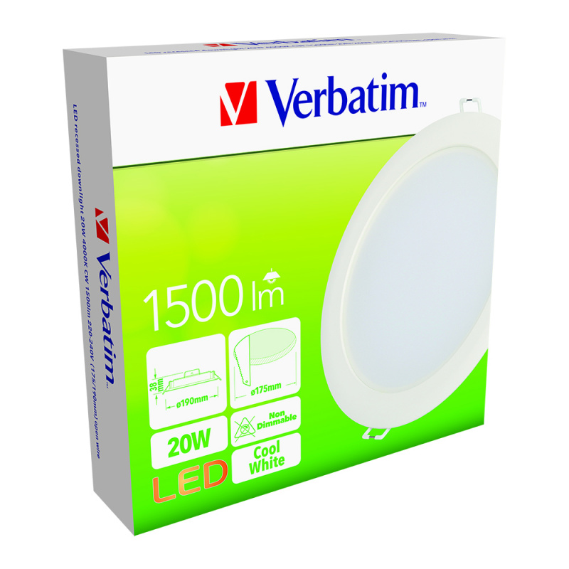 LED Downlight 4000K CW (175/190mm) - Extra Light Electrical Company Limited