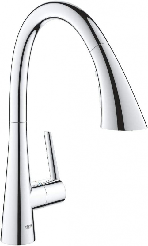 德國 , GROHE , 32294002 , Zedra Triple Spray , 拉出式廚房龍頭 - 香港21衛浴潔具有限公司