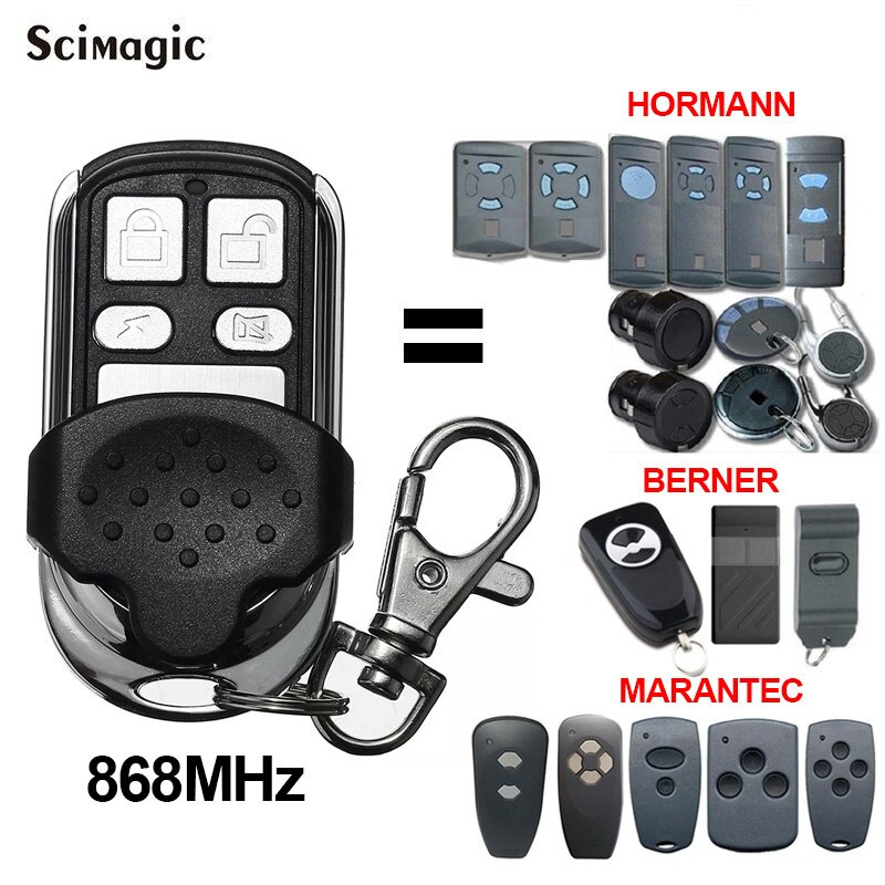 For HORMANN Marantec Berner ELV CONRAD BelFox DICKERT Garage Remote ...