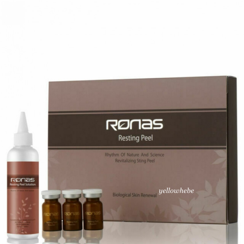 (最新版) 韓國 Ronas 海藻矽針 (1.3g x 10枝) ｜送修復液 (200ml) - YELLOWHEBE SHOP