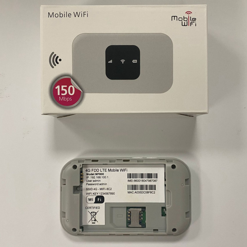 MF800 4G 版便攜式 MIFI 袖珍 WIFI 卡路由器 150Mbps - HAPPY521