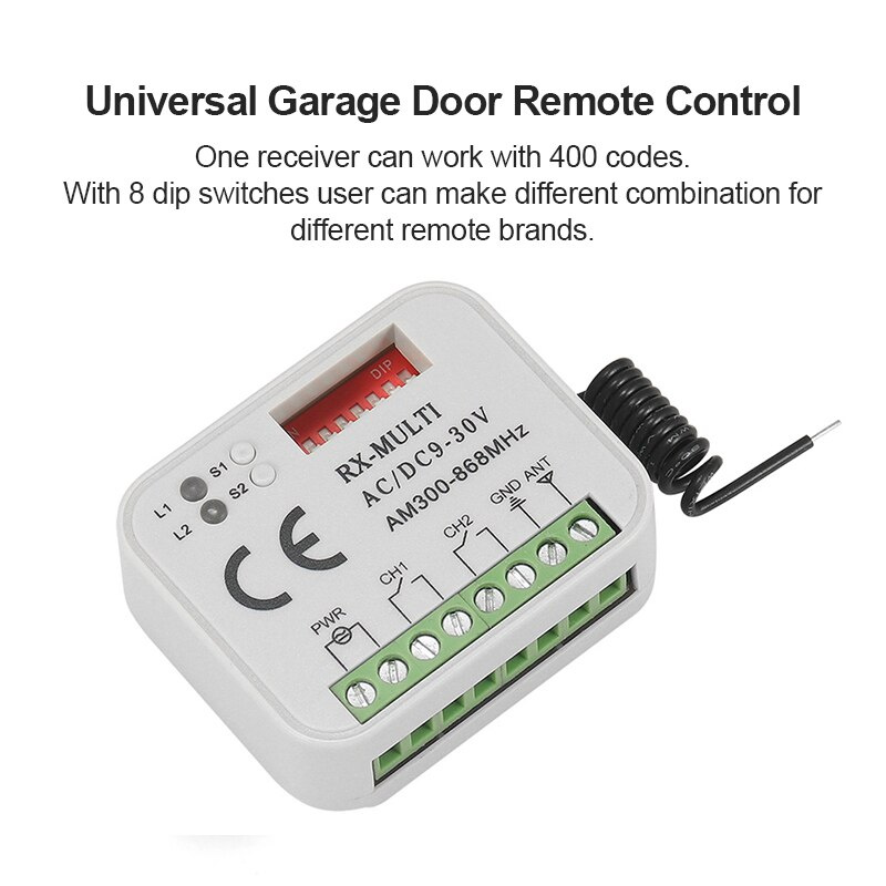 Remote Control Switch Receiver 300-868MHz 433MHz RX MULTI Receiver ...