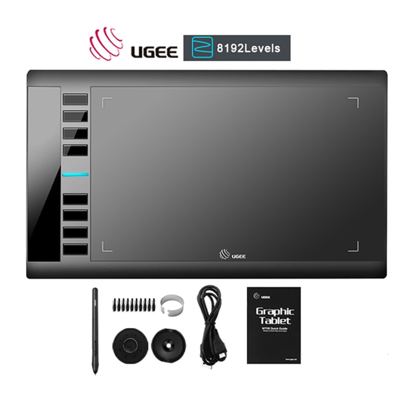 UGEE Digital Graphics Drawing Tablet Electronics with Painting Screen ...
