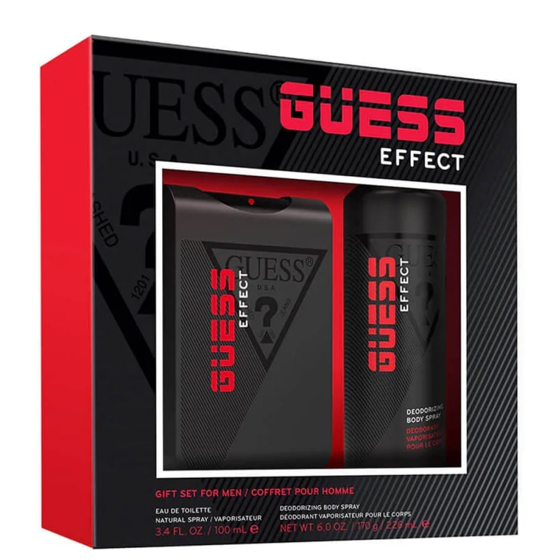 Guess Effect EDT 100mL + Body Spray 226mL - PERFUME STATION