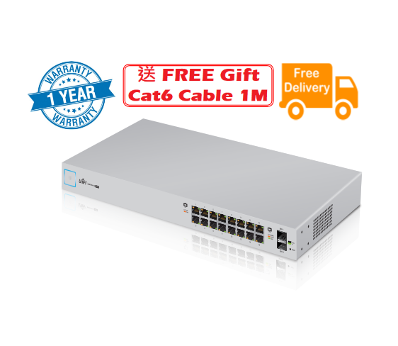 Ubiquiti US-16-150W UniFi 16-Port PoE Gigabit Switch | Hong Kong ...