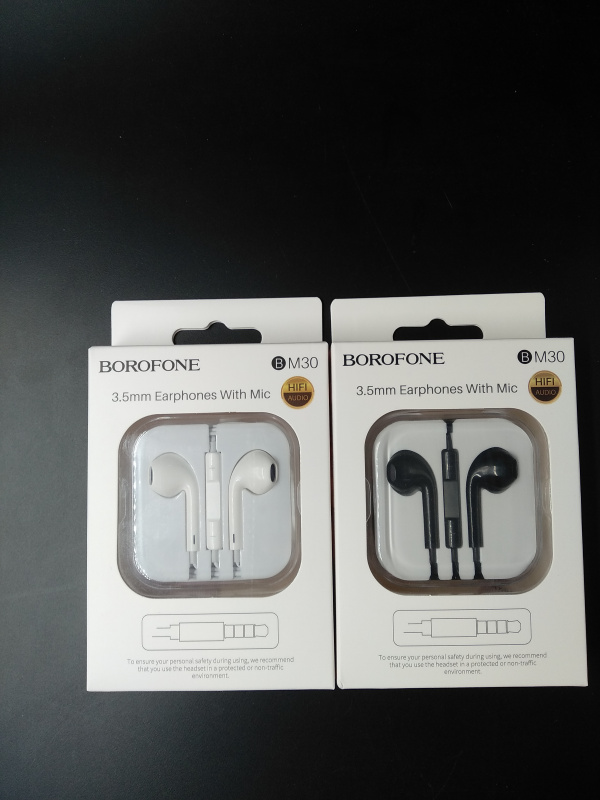 BOROFONE BM30耳機 (3.5mm Earphones wtith Mic) - Multipro DEVELOPMENT