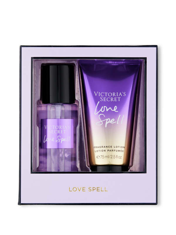 Victoria Secret Love Spell Body Mist 75mL + Body Lotion 75mL - PERFUME ...