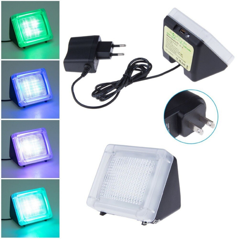 Home Security Light Auto-Sensing Analog TV Dummy Security Fake TV ...