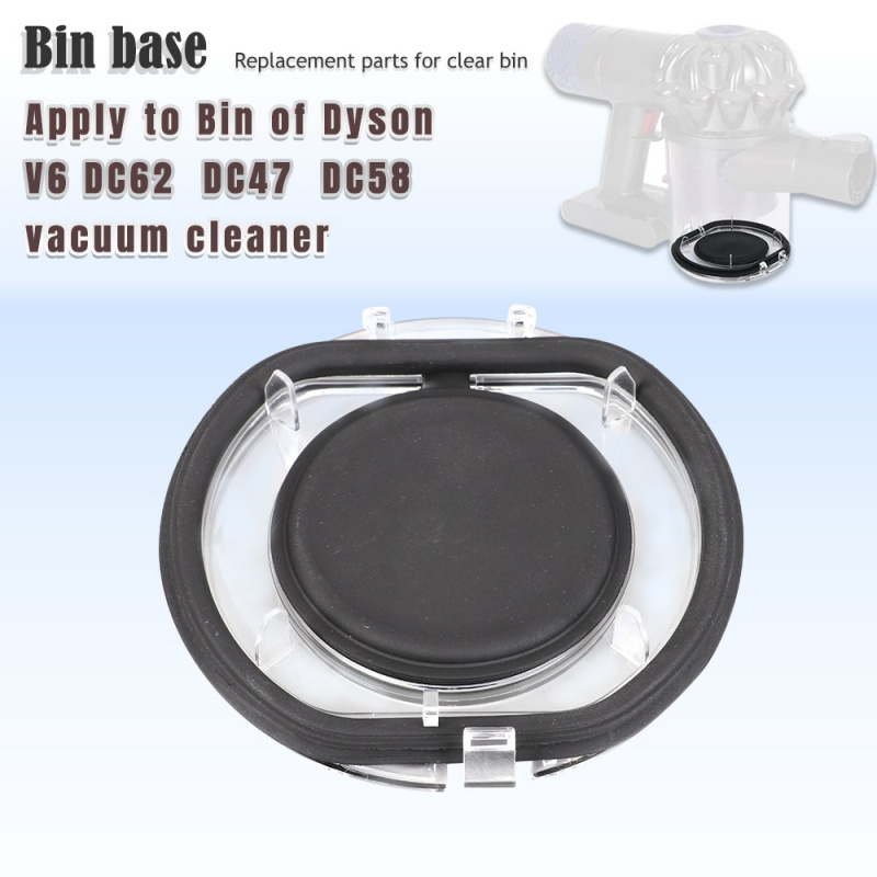 適用於戴森 V6 真空吸塵器 DC58 DC59 DC62 DC72 DC74 垃圾桶的集塵桶蓋，集塵桶蓋更換部件 - HAPPY521