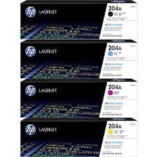 HP 204A (一套)4色-HP Color LaserJet Pro M154打印機系列、HP Color LaserJet Pro ...