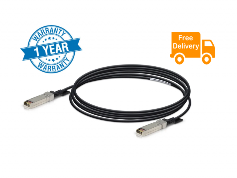 Ubiquiti UDC-3 UniFi Direct Attach Copper Cable, 3-meter | Hong Kong ...