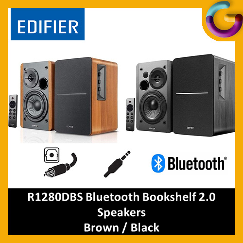 Edifier 藍牙書架式喇叭R1280DB - GearZone