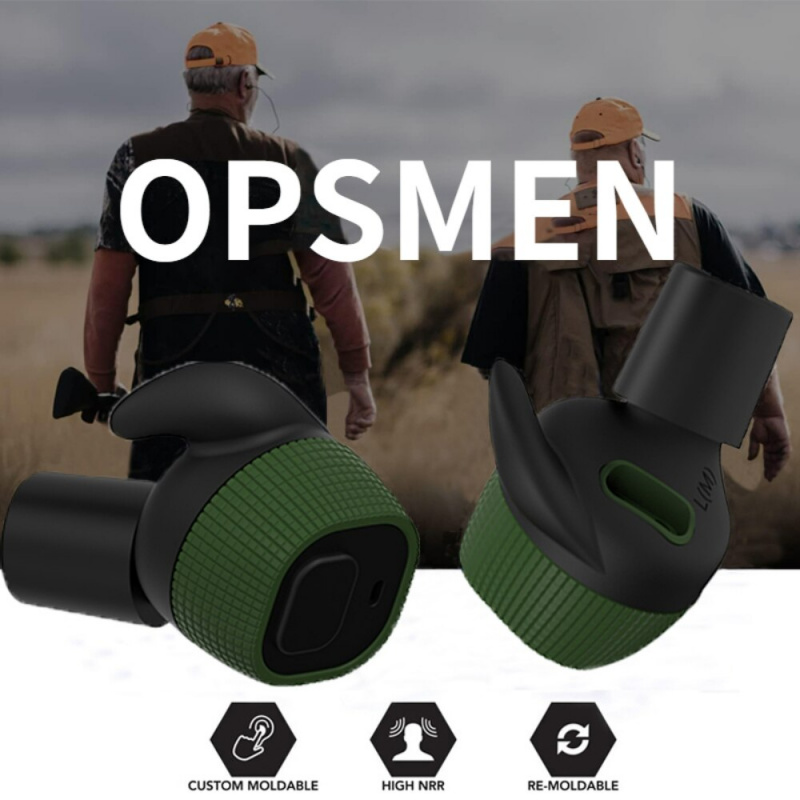 EARMOR M20 電子耳塞耳機防噪音耳塞電子阻尼器運動射擊無線耳機 NRR22db - 豐盛數碼電器