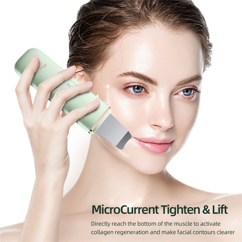 CkeyiN Ultrasonic Face Cleansing Tool Ultrasound Peeling Blackhead ...