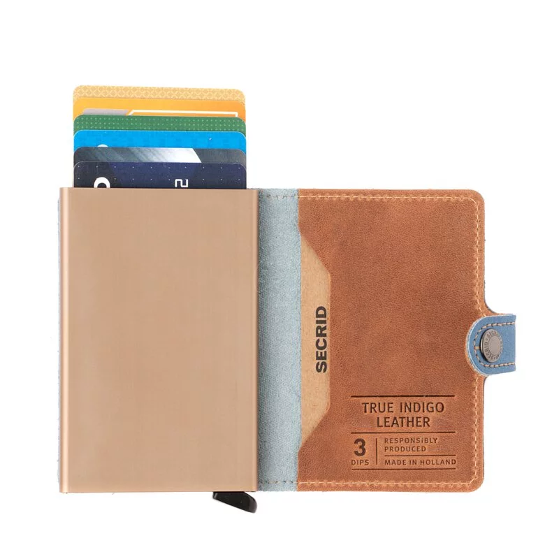 Secrid - Miniwallet - Indigo (RFID Blocking) - Indigo 5-Titanium - 尋寶